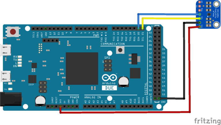 Arduino Due and HDC1008 example - ARM Learning