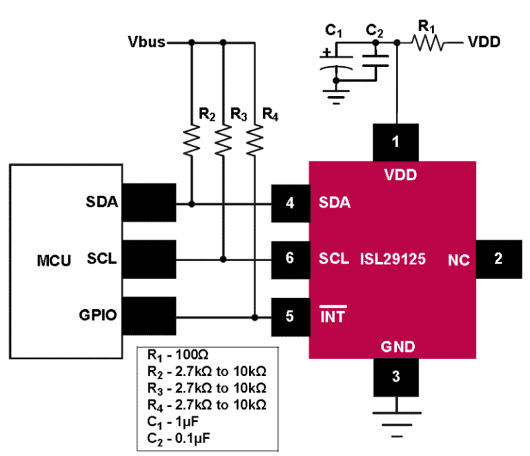 STM32 Nucleo and ISL29125 RGB color light sensor Arduino example - ARM ...